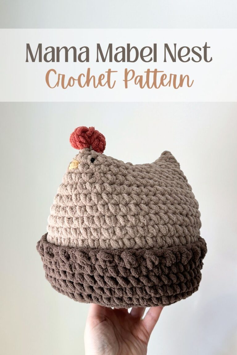 Mama Mabel Nest Crochet Pattern - Oak and Marlow
