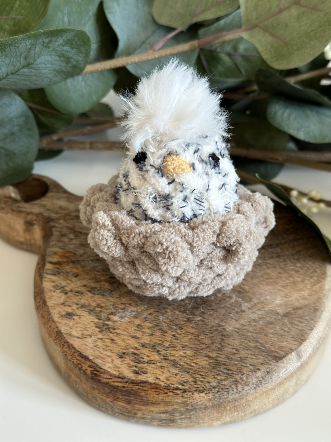 Mini Mabel Nest CROCHET PATTERN (Mini Chicken NOT included) - Oak and ...