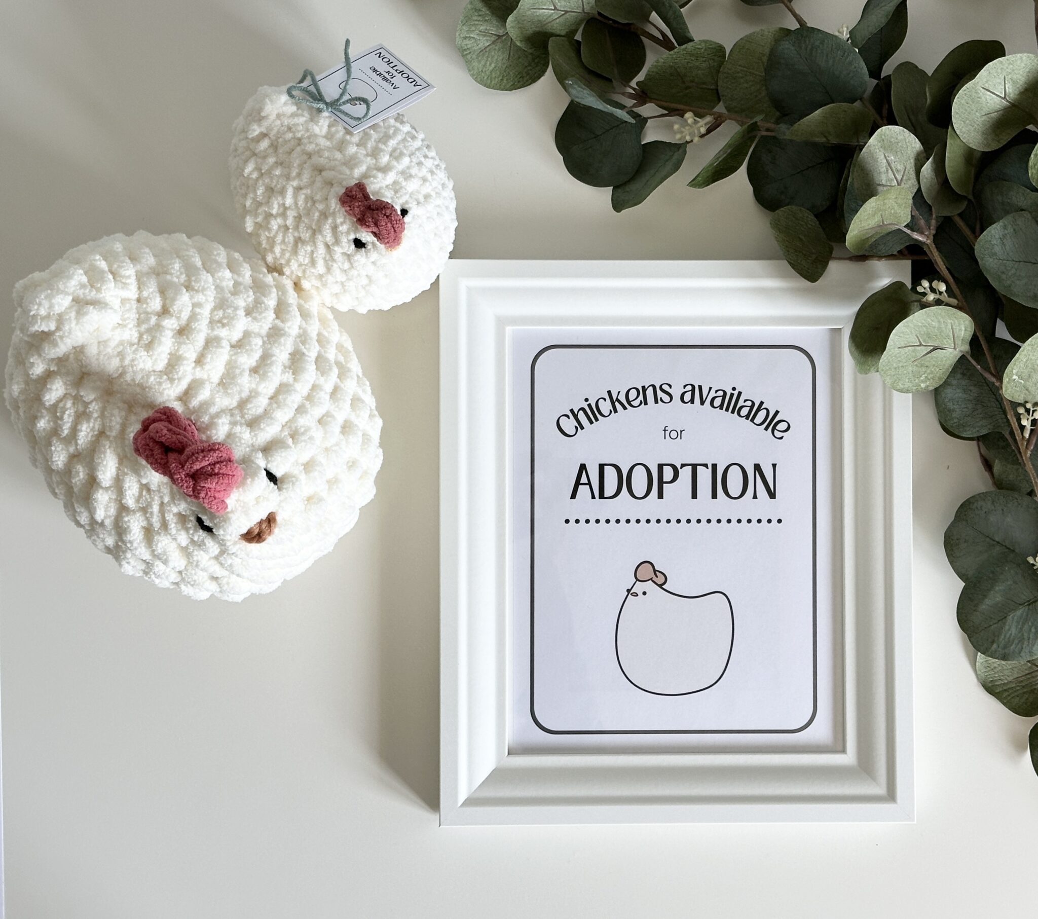 Mabel Chicken™ Adoption Kit Printable PDF (ENGLISH and FRENCH) - Oak ...