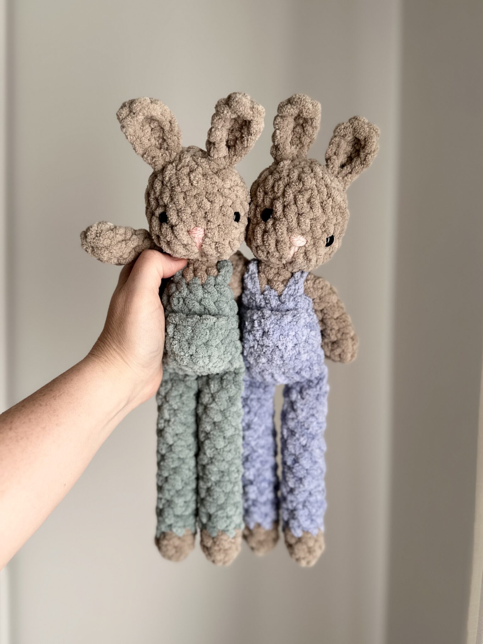 Plush Beth Bunny + Mermaid Tail Mod CROCHET PATTERN (Fable Collection ...