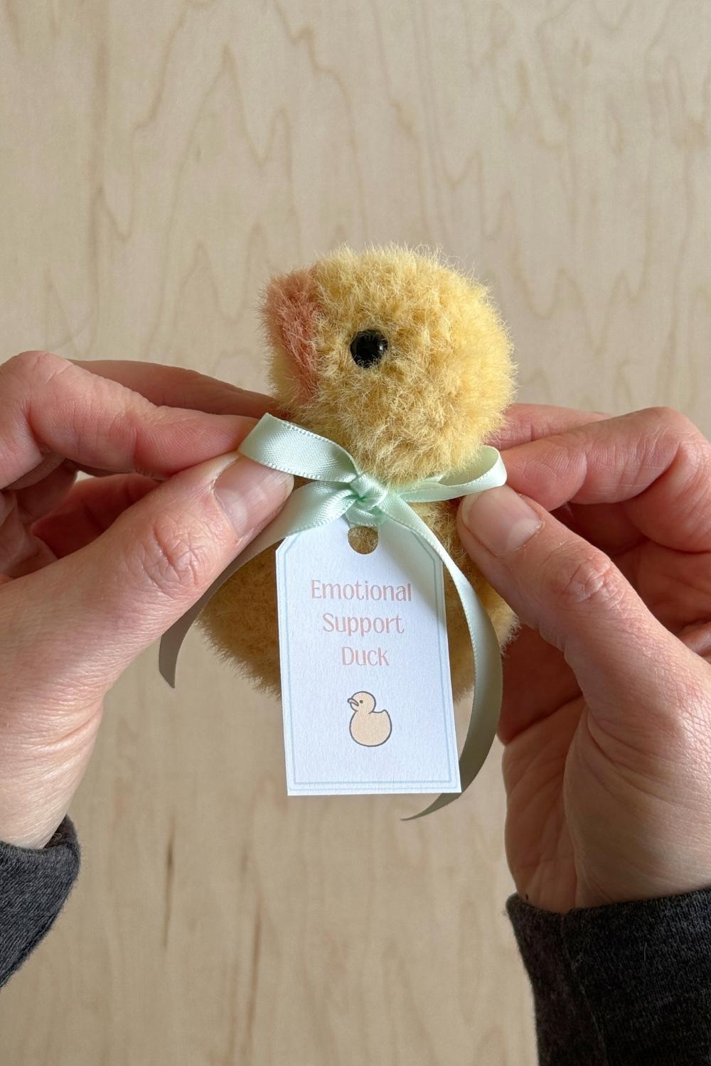 Crochet Desk Duck Pattern - Oak and Marlow