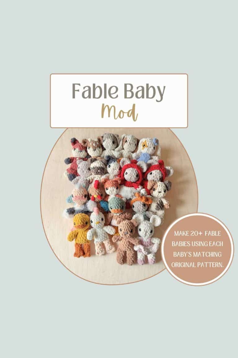 Fable Baby Mod CROCHET PATTERN (Fable Collection Modification) - Oak ...
